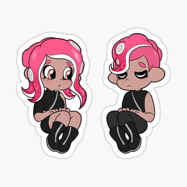Splatoon Agent 8 Stickers | Redbubble