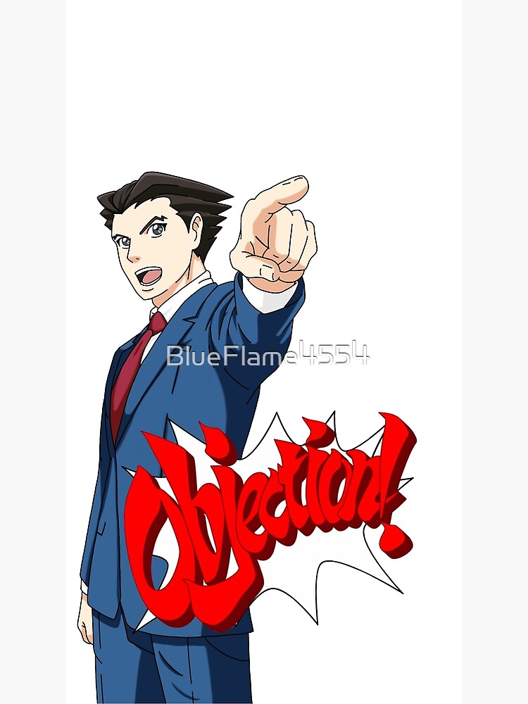 "Objection!!!" Poster for Sale by BlueFlame4554 | Redbubble