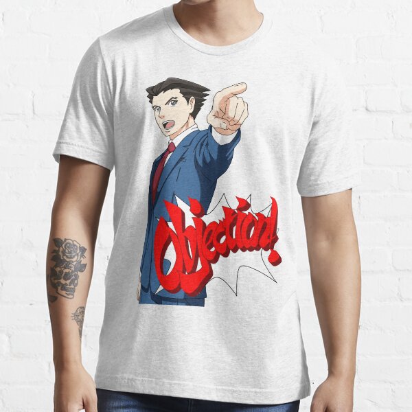 "Objection!!!" T-shirt for Sale by BlueFlame4554 | Redbubble | ace ...