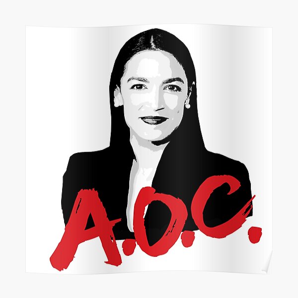 "AOC Pattern" Poster by popdesigner | Redbubble