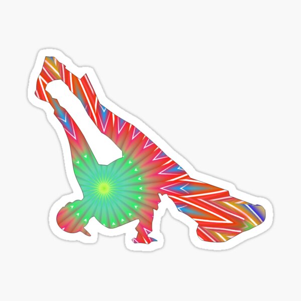 "Transparent background Hip hop break dance " Sticker for Sale by ...