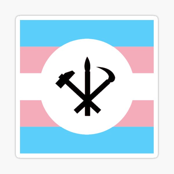 "Trans Juche >:3c" Sticker for Sale by Euphoricc | Redbubble