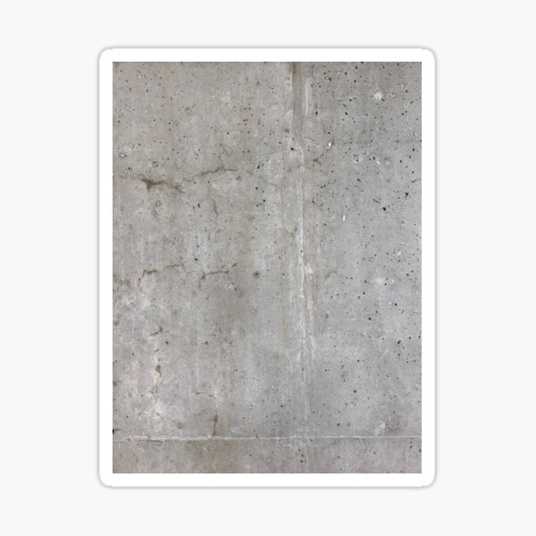 "Concrete" Sticker for Sale by Square-Jane | Redbubble