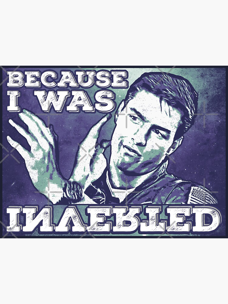 "Because I was Inverted" Sticker for Sale by CreativeSpero | Redbubble