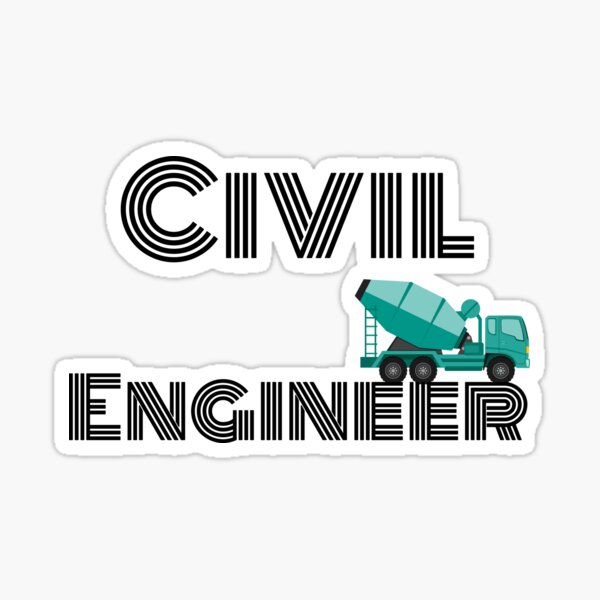 "Civil Engineer" Sticker for Sale by marosharaf | Redbubble