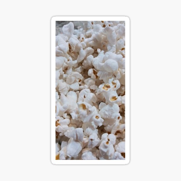 "POPcorn" Sticker by Flintstunner | Redbubble