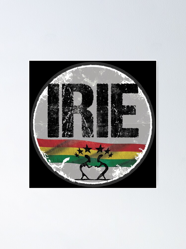 "irie reggae" Poster for Sale by Periartwork | Redbubble