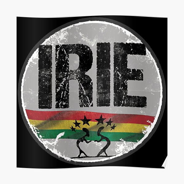 "irie reggae" Poster for Sale by Periartwork | Redbubble