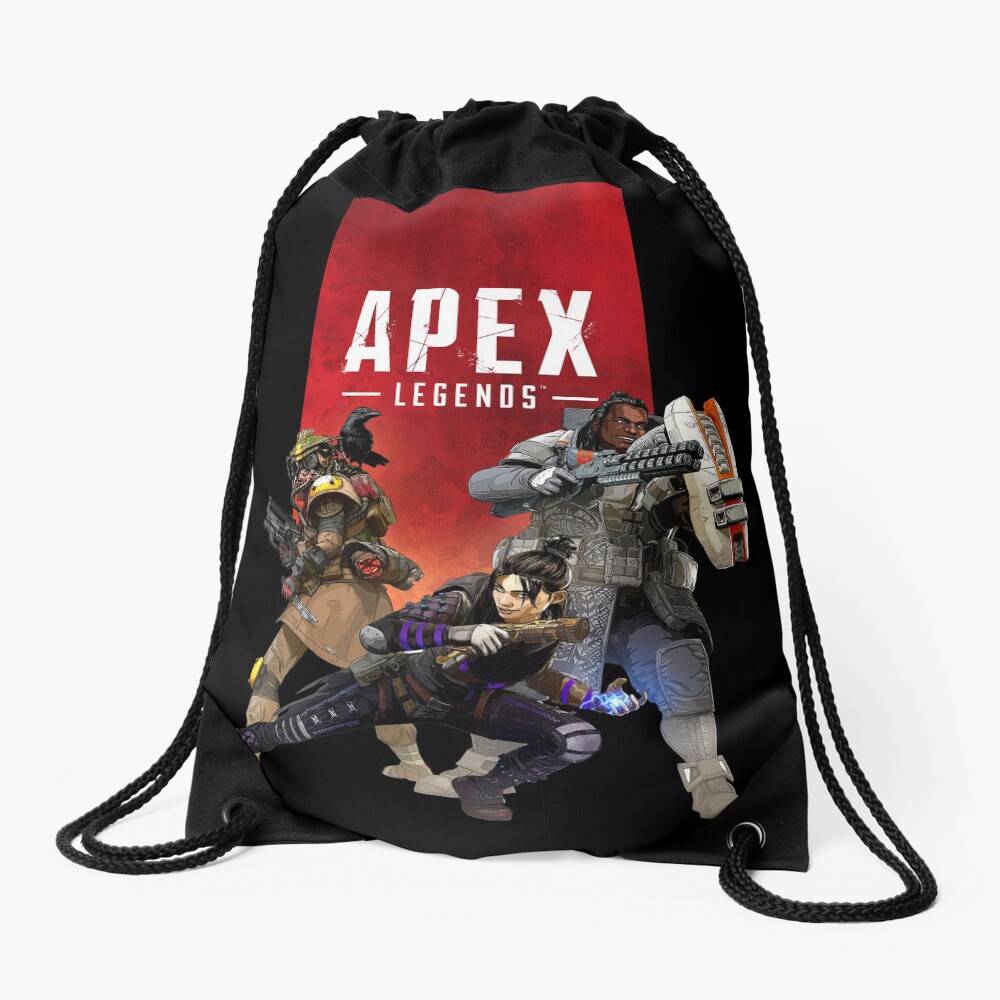 "Apex Legends Battle Royal Fan" Drawstring Bag by elhefe | Redbubble