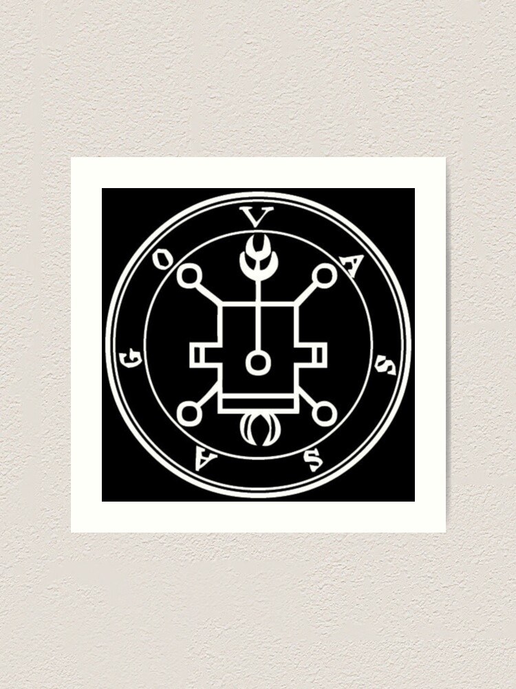 "Vassago Demon Seal" Art Print for Sale by Talismania | Redbubble