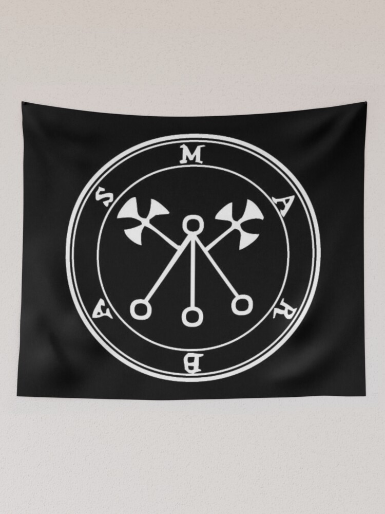 "Demon Marbas Seal" Tapestry by Talismania | Redbubble