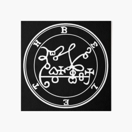 "Demon Beleth seal" Art Board Print by Talismania | Redbubble