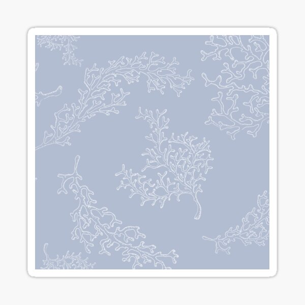 "Periwinkle blue ocean design" Sticker for Sale by peggieprints | Redbubble