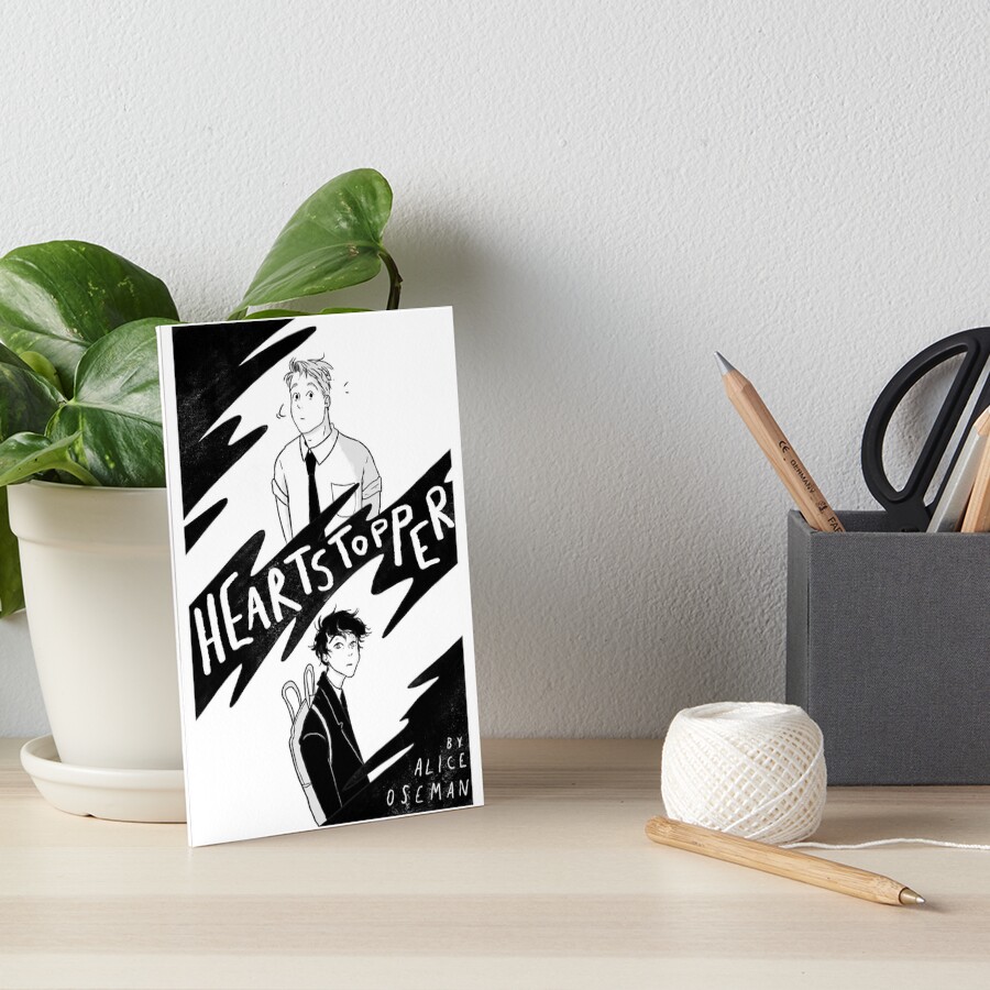 "Heartstopper" Art Board Print for Sale by aliceoseman | Redbubble