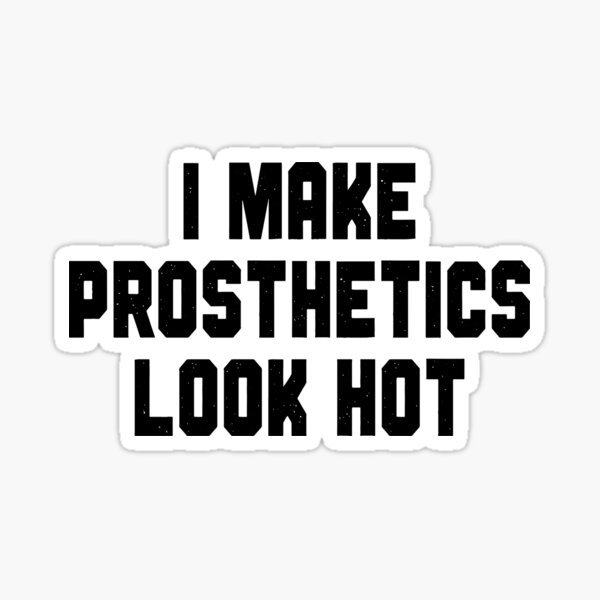 Prosthetic Leg Stickers | Redbubble