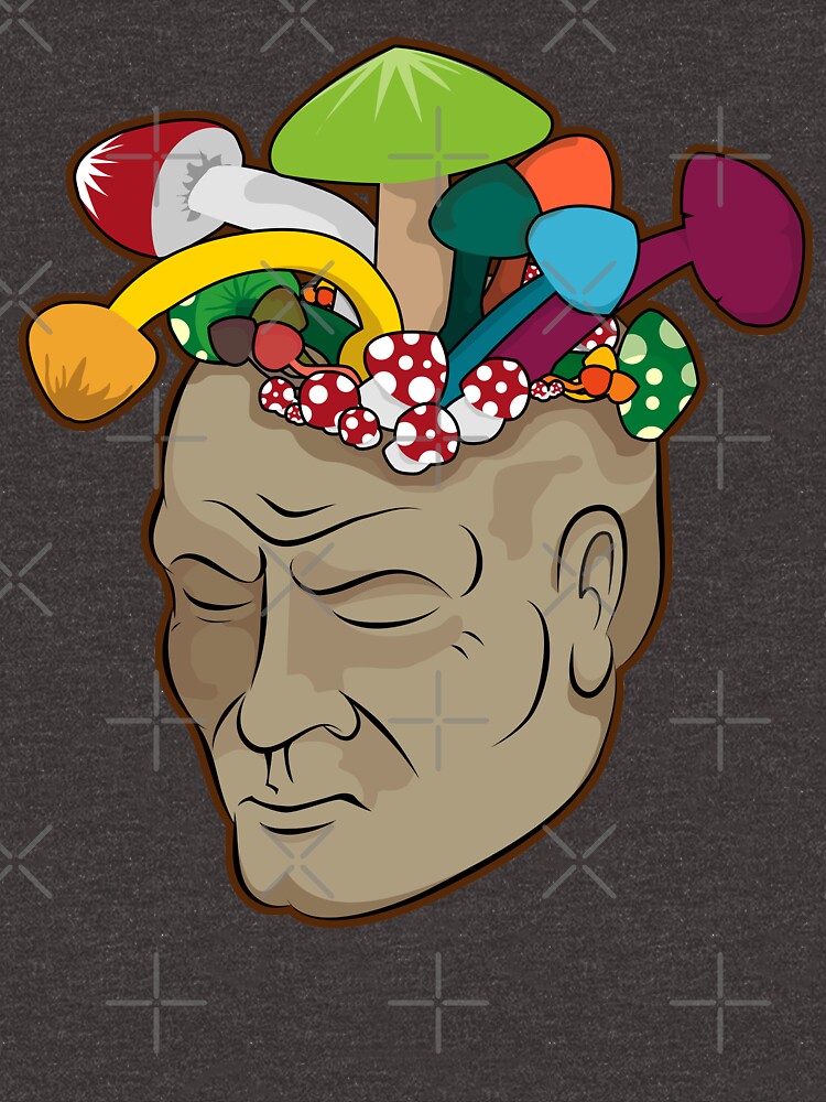"Shroom Head" T-shirt by FredzArt | Redbubble