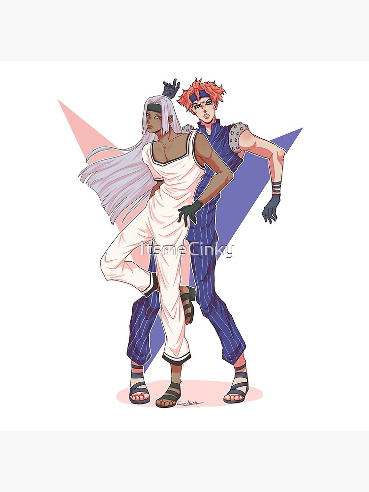 "Squalo and Tiziano JoJo's Bizzare adventure Golden Wind" Acrylic Block ...