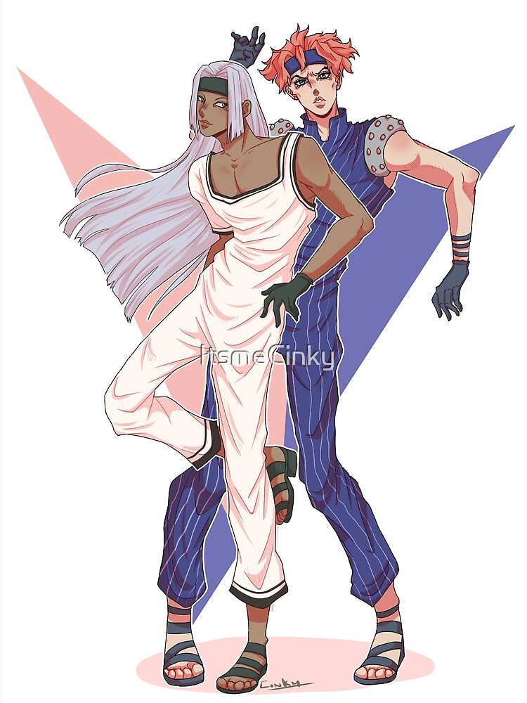 "Squalo und Tiziano JoJo's Bizzare Abenteuer Golden Wind" Kunstdruck ...