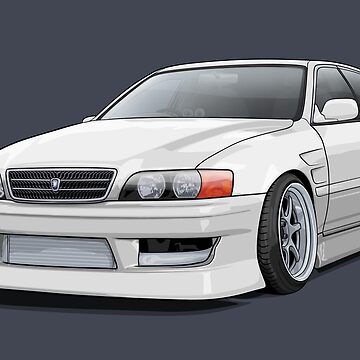 "Chaser jzx100" Sticker for Sale by ArtyMotive | Redbubble