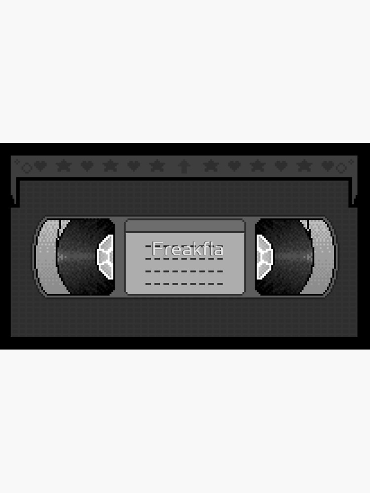 "Kawaii VHS pixel art" Poster for Sale by Freakfla | Redbubble