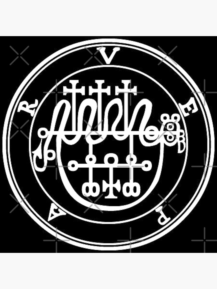 "Demon Vepar Seal" Poster by Talismania | Redbubble