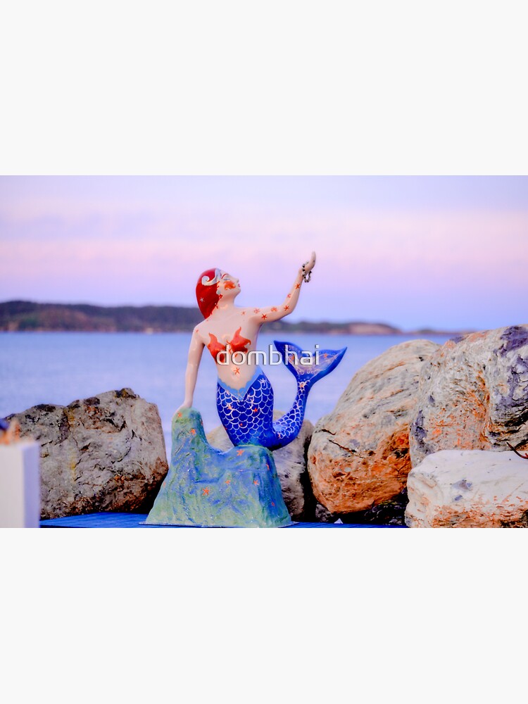 "Mishell, the Mermaid; Bay Bulls, NL" Sticker for Sale by dombhai ...