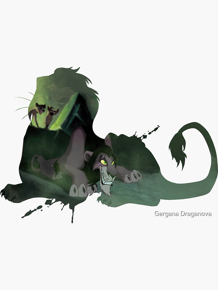 "Scar" Sticker by Arion99 | Redbubble