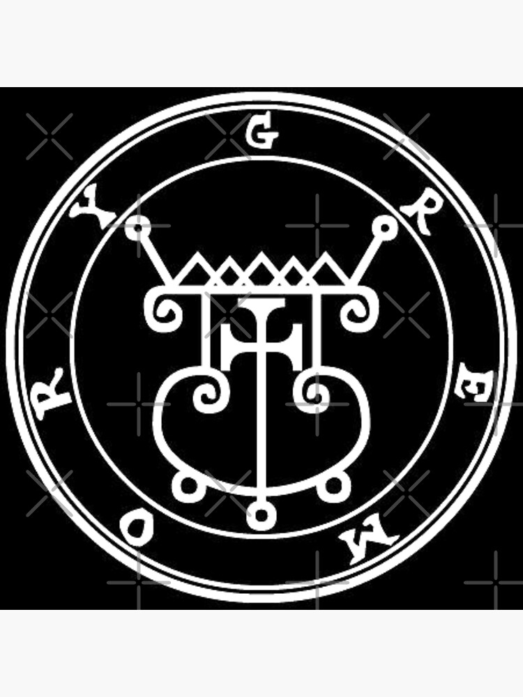 "Demon Gremory Seal" Poster by Talismania | Redbubble