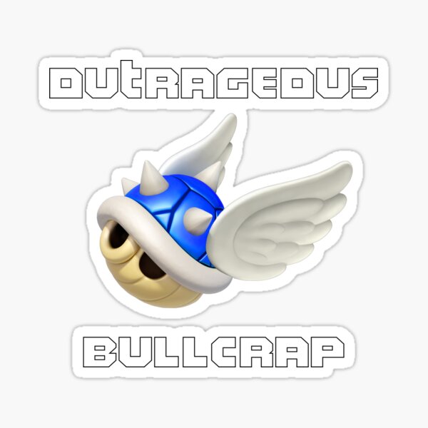 "Outrageous Bullcrap" Sticker for Sale by JonathanWolfe | Redbubble