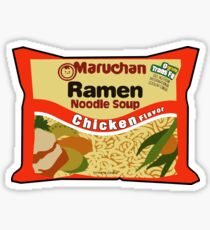 Maruchan Stickers | Redbubble