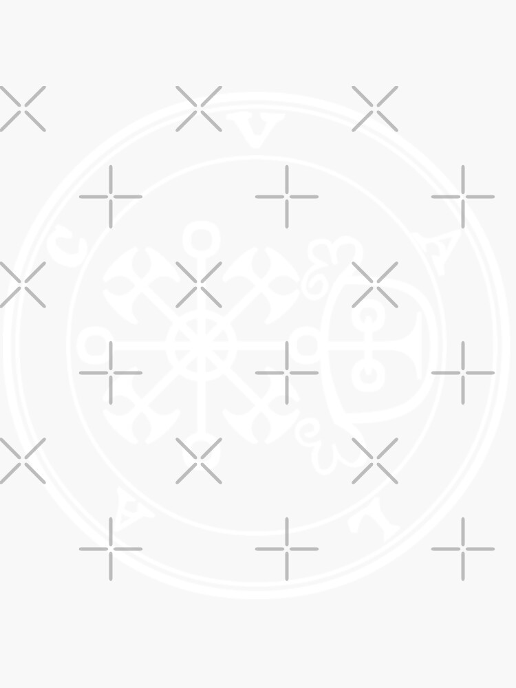 "Demon Valac Seal" Sticker for Sale by Talismania | Redbubble