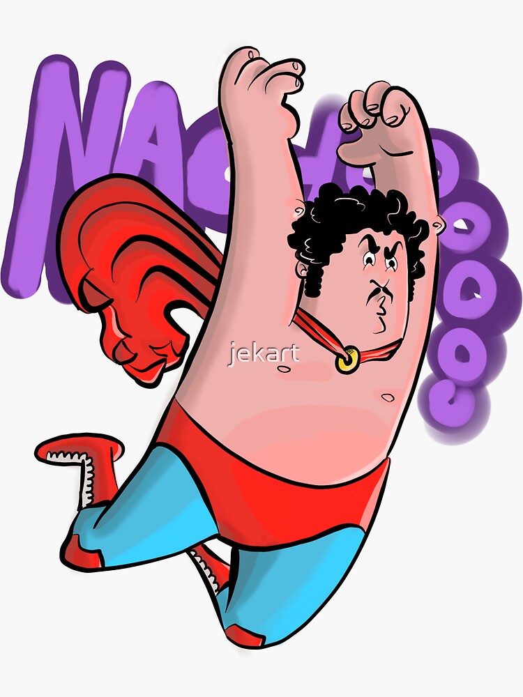 "Nachooooo" Sticker by jekart | Redbubble
