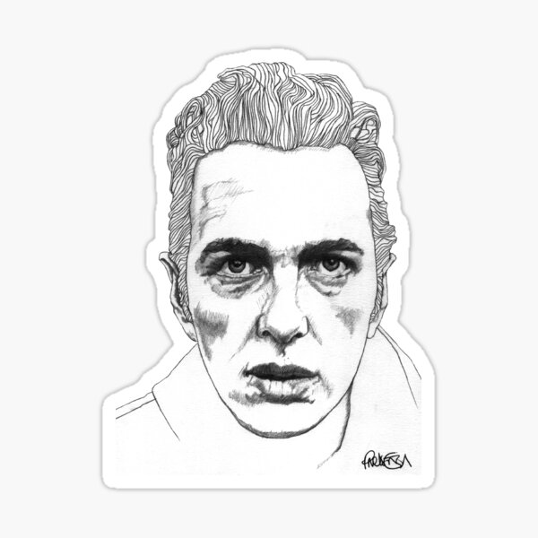 "Joe Strummer" Sticker for Sale by Paul Nelson-Esch | Redbubble