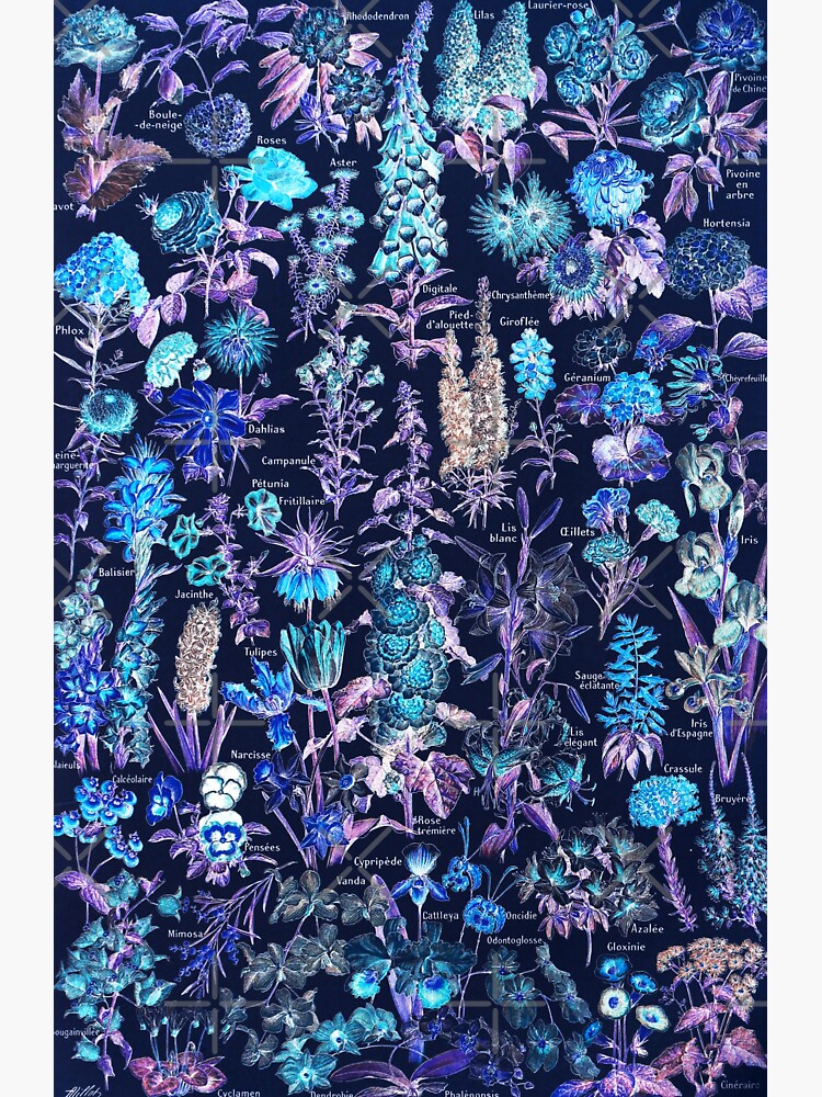 "Negative floral Illustration" Sticker for Sale by Leksal | Redbubble