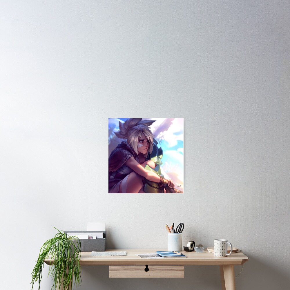 "Riven" Sticker for Sale by Kienan Lafferty | Redbubble