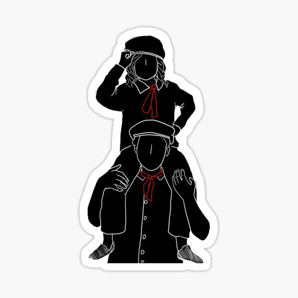 "Chimney Sweep Duo" Sticker for Sale by Monkeydoodle5 | Redbubble