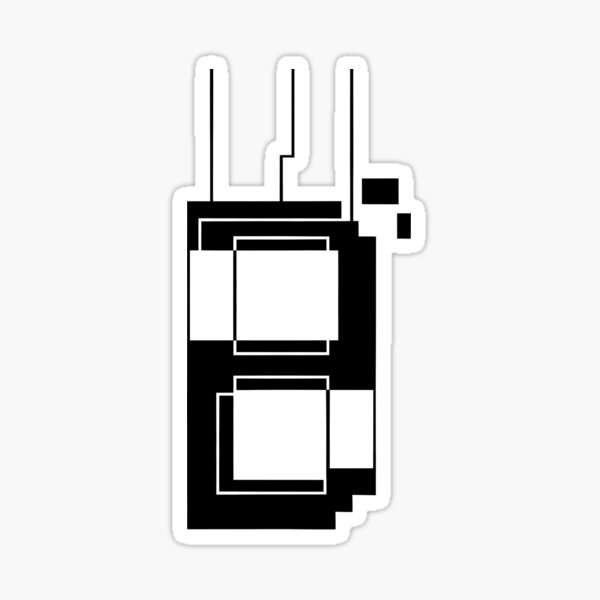 "Nier Automata - 2B Symbol (Black)" Sticker for Sale by itsmedio ...