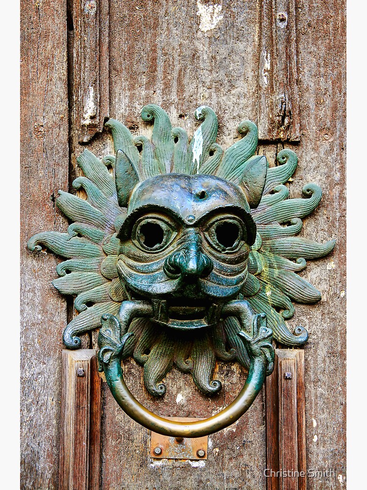 "The Sanctuary Knocker, Durham Cathedral, England" Sticker for Sale by ...