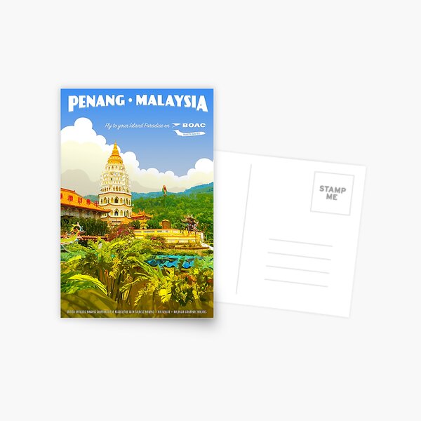 Malaysia Postcards | Redbubble