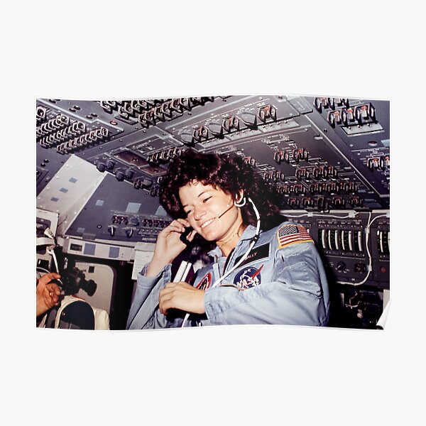 "Sally Ride" Poster for Sale by beemcalister | Redbubble