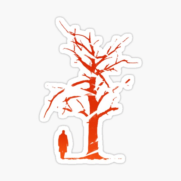 "Blade runner 2049 Tree v3" Sticker by VanHand | Redbubble