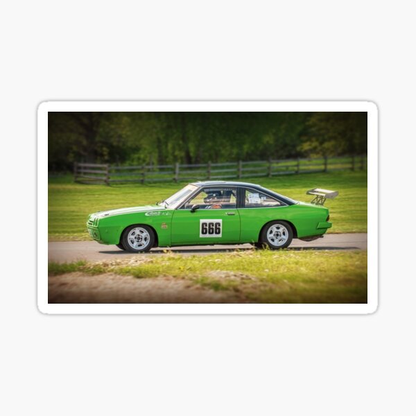 "Opel Manta" Sticker by coolArtGermany | Redbubble