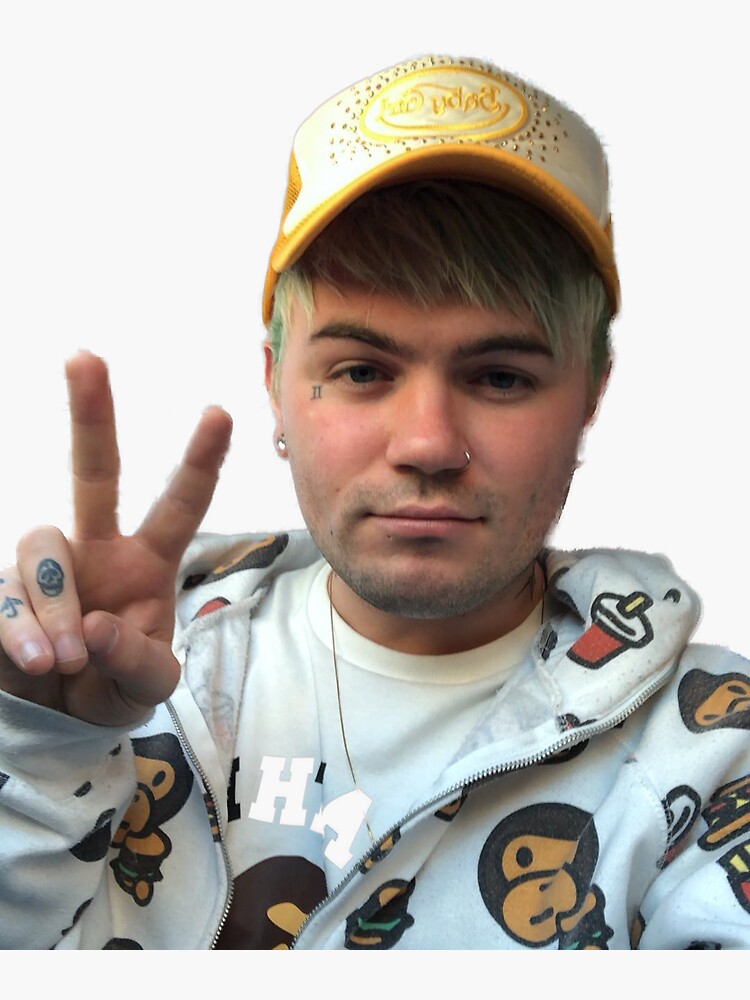 "Oliver Francis Rapper" Sticker for Sale by Fiendop | Redbubble