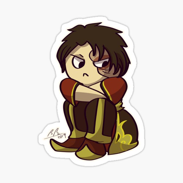 "Zuko" Sticker for Sale by EpikBecky | Redbubble