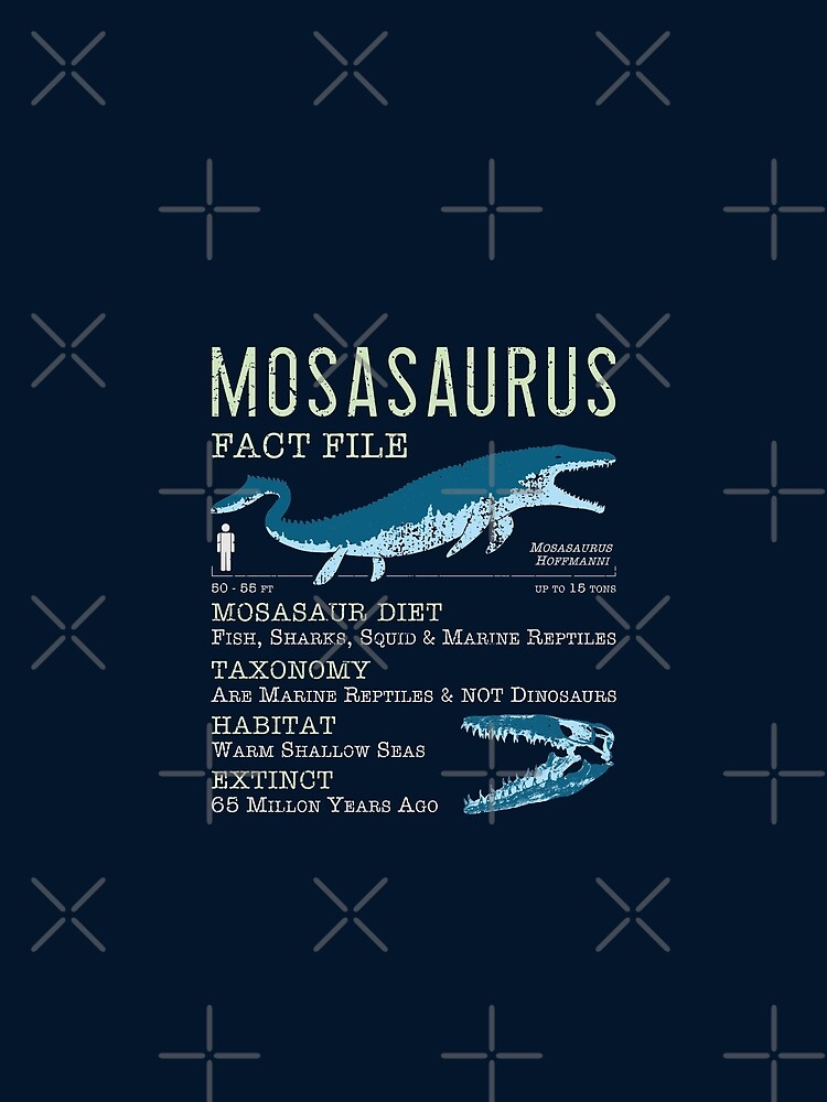 "Mosasaurus Facts" Sleeveless Top by IncognitoMode | Redbubble
