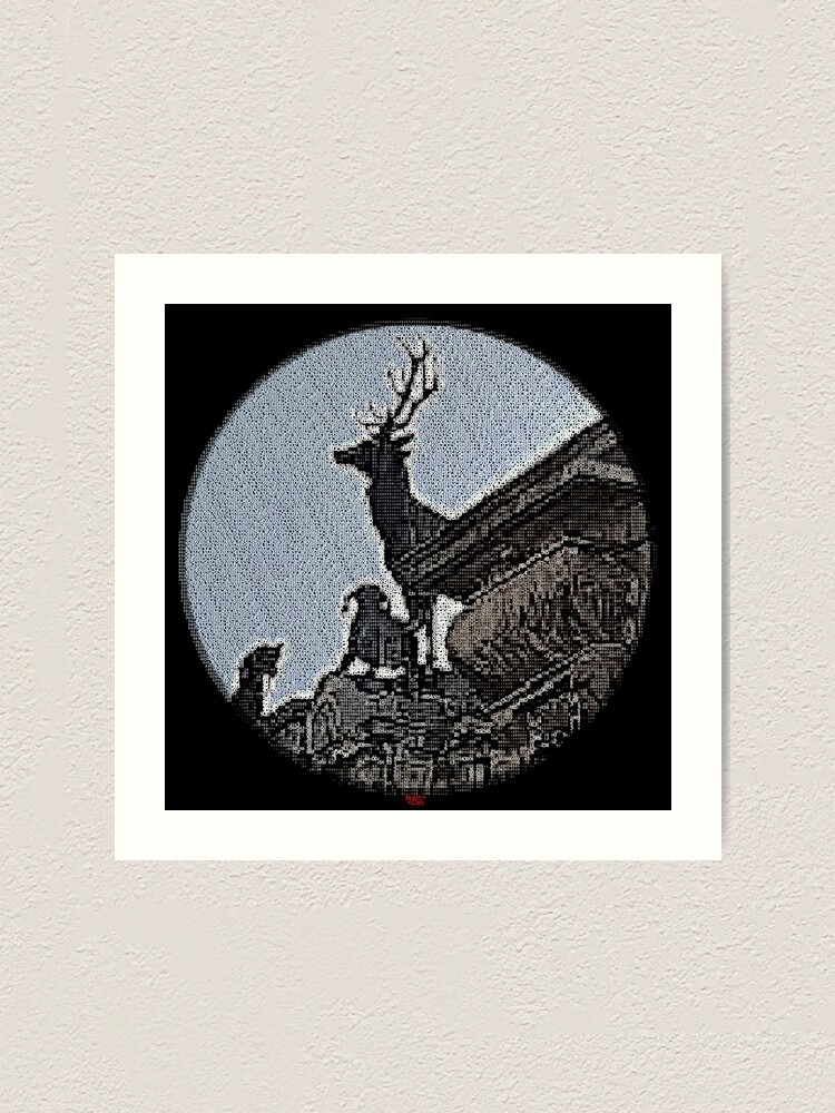 "Dear Diane Ascii by RootCat" Art Print by Grimm-Land | Redbubble