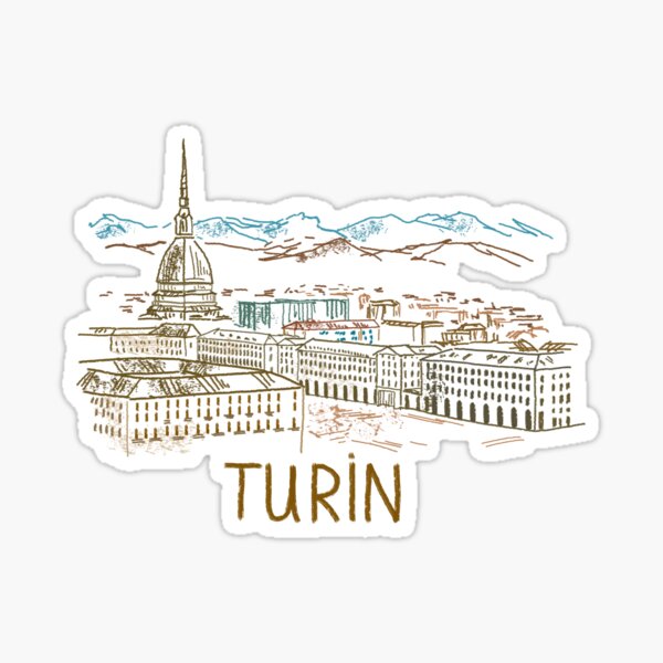 Turin Stickers | Redbubble