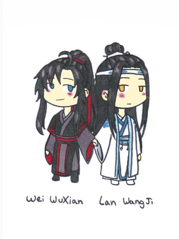 "mdzs chibi Wangxian " T-shirt for Sale by Kiku-Honda-MDZS | Redbubble ...