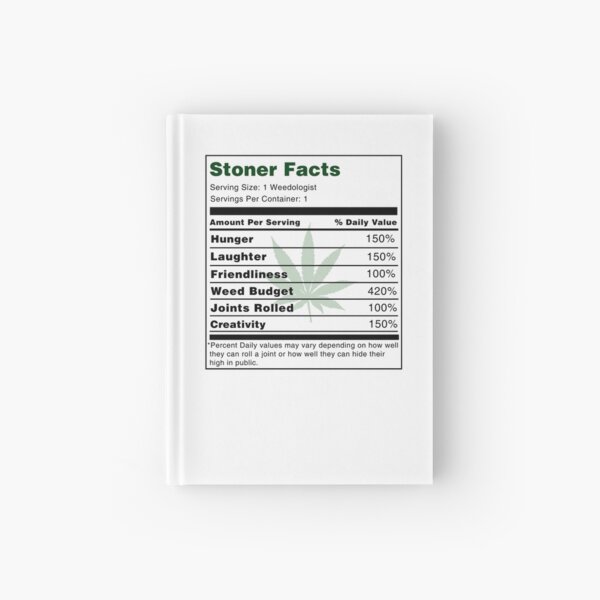"Stoner Facts " Journal for Sale by Kooky28 | Redbubble