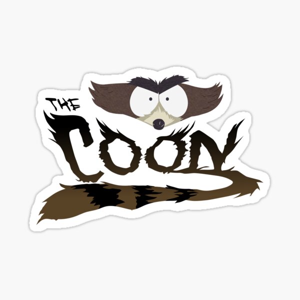 "South Park: The Coon" Sticker for Sale by Rúben Fernandes | Redbubble